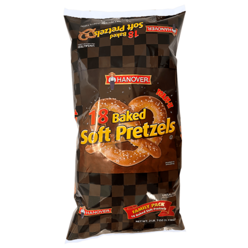 Hanover Foods Frozen Pretzels - Irresistibly Delicious Snacks