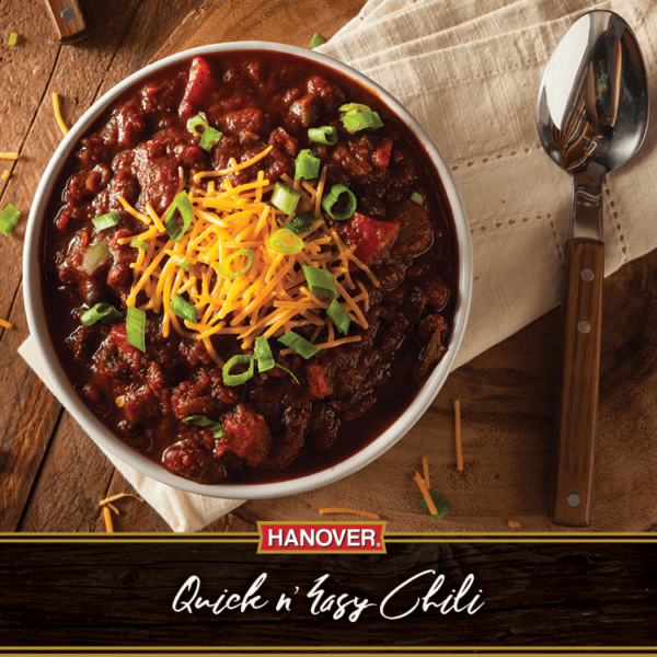 All American Chili Recipe: Hearty and Flavorful - Hanover Foods