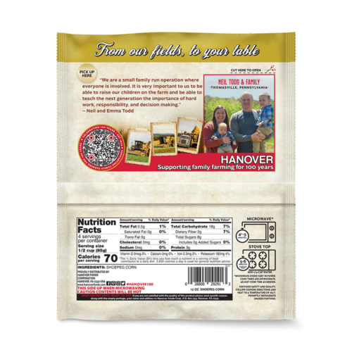 Hanover Foods | Shoepeg Corn a premium product at affordable prices.