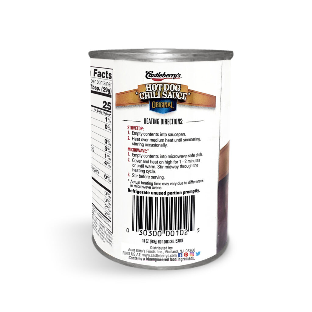 Castleberry's Original Hot Dog Chili Sauce - Authentic Flavor for Your ...